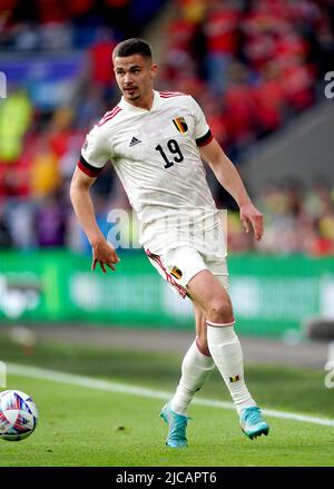 Belgium's Leander Dendoncker during the UEFA Nations League match at ...