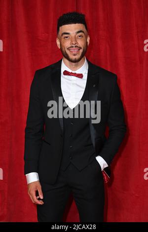 Jurell Carter attending the British Soap Awards 2019 held at The Lowry ...