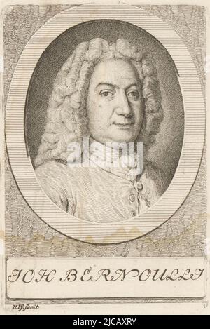 Portrait of Johann Bernoulli Stock Photo - Alamy