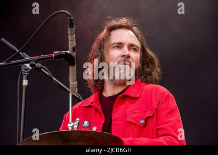 Scarborough, UK. 11th June, 2022. Crowded House founding member ...