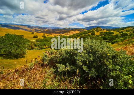 clouds over Spring Mountains in Mojave Desert town of Pahrump, Nevada ...