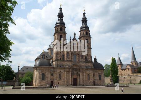 Fulda Cathedral, Baroque architectural monument, burial place of Saint ...
