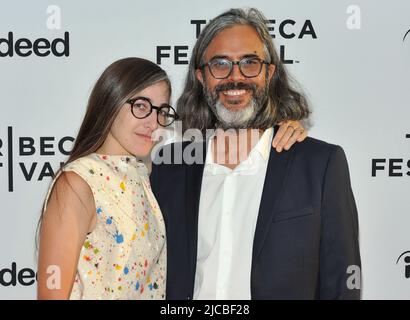 L-R: Sarah Adina Smith and Shaheen attend the world premiere of The ...
