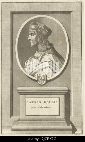 Coat of Arms of Cesare Borgia Stock Photo - Alamy