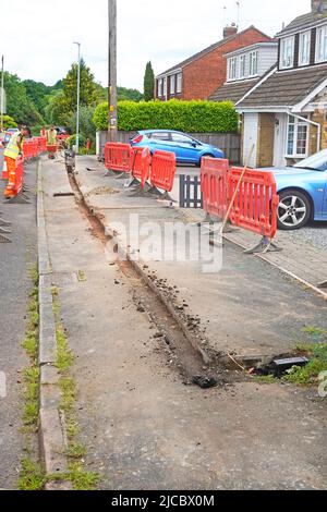 Fibre optic super fast broadband infrastructure project in rural Essex ...