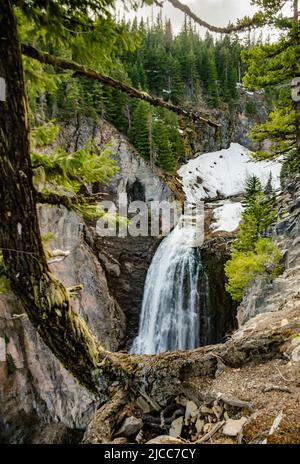 Clear Creek Falls, Wenatchee National Forest. Rainier National Park ...
