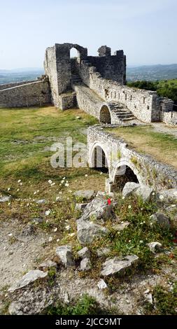 Kalaja, the castle, fortress hill, Berat, Albania Stock Photo - Alamy