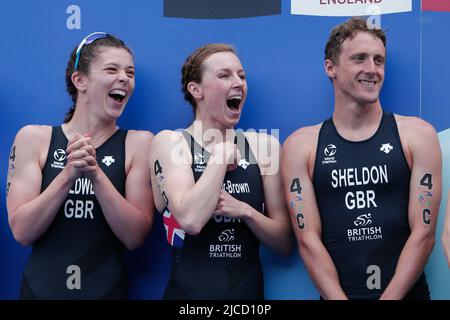 Team GB's (from left to right) Joshua Cheetham, Elise Christie, Kathryn ...