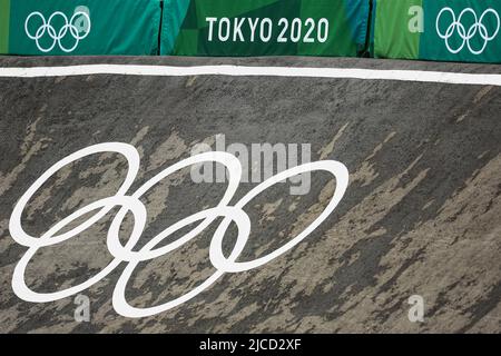 Ariake Urban Park, Tokyo, Japan. 26th July, 2021. Alona Smith during ...