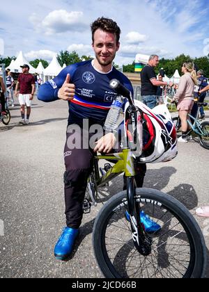 ARNHEM, NETHERLANDS - JUNE 12: Romain Mahieu of France celebrates his ...