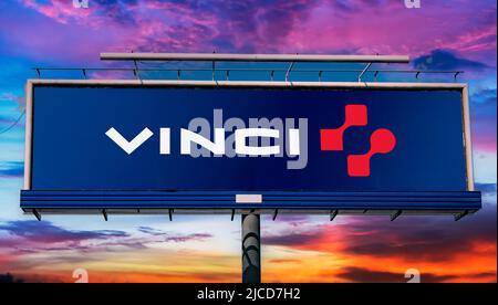Vinci construction logo Stock Photo - Alamy