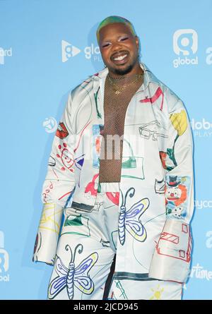 MNEK backstage during Capital's Summertime Ball with Barclaycard, at ...