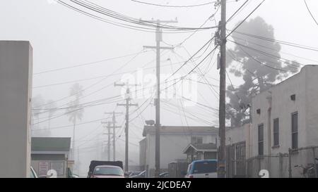 Power cables on pylons America Stock Photo - Alamy