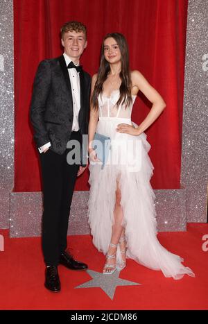 Katie Hill arriving for the British Soap Awards 2022 at the Hackney ...