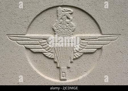 Military insignia of the WW2 - military emblem of the British Army on a ...