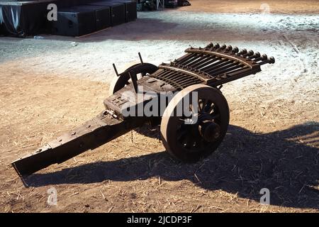 A Renaissance cannon faithful reconstruction of Leonardo da Vinci's ...