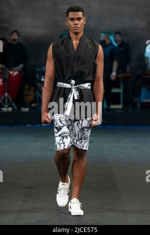 Porttulina Resort Cruise runway during Fiji Fashion Week on June 2022 ...