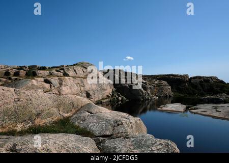 Sweden, Bohuslän, Smögen, coast, rocks Stock Photo - Alamy