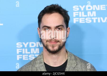 Sydney, Australia. 13th June 2022. Cast member Josh Lavery arrives on ...