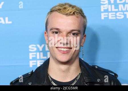 Sydney, Australia. 13th June 2022. Cast member Josh Lavery arrives on ...