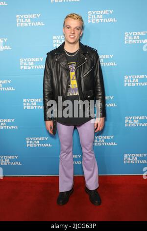 Sydney, Australia. 13th June 2022. Cast member Josh Lavery arrives on ...