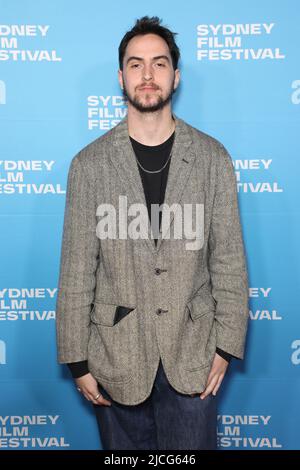 Sydney, Australia. 13th June 2022. Cast member Josh Lavery arrives on ...