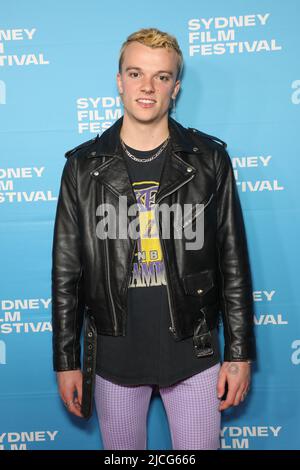 Sydney, Australia. 13th June 2022. Cast member Josh Lavery arrives on ...