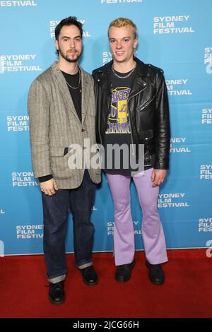 Sydney, Australia. 13th June 2022. Cast member Josh Lavery arrives on ...
