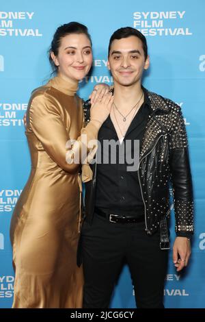 Sydney, Australia. 13th June 2022. Cast member Josh Lavery arrives on ...