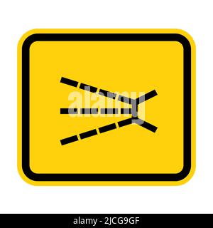 Splashing Hazard Symbol Sign Isolate On White Background,Vector ...