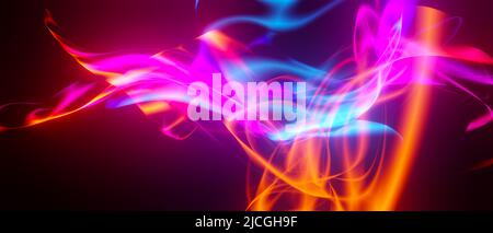 Abstract Creative Modern Effects Pink Background Stock Photo - Alamy