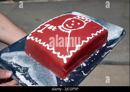 London, Hackney. Wilton Way Jubilee Street party Stock Photo - Alamy