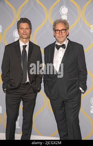 NEW YORK, NEW YORK - JUNE 12: Tom Sorce and Bernadette Peters attend ...