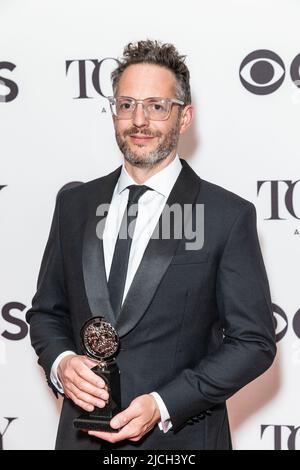 Jon Clark in the press room for The American Theatre Wing s 78th Annual ...
