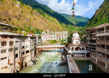 Manikaran temple and Gurudwara in Kullu near Kasol, Himachal Pradesh ...