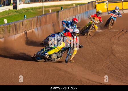 Speedway - Poole Pirates v Leicester Lions playing at Poole stadium ...
