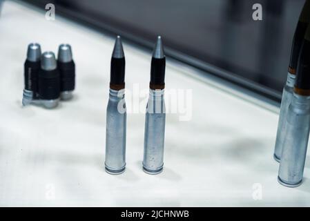 Large caliber machine gun cartridge Stock Photo - Alamy
