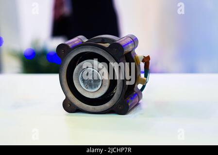 Stationary plasma engine. The operation of the engine is based on the ...