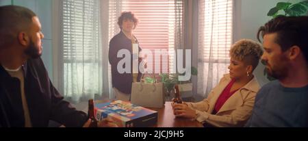 GATLOPP, from left: Sarunas J. Jackson, Emmy Raver-Lampman, Jon bass ...