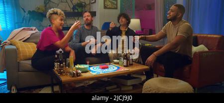 GATLOPP, from left: Sarunas J. Jackson, Emmy Raver-Lampman, Jon bass ...