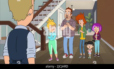 DUNCANVILLE, from left: Kimberly Harris (voice: Riki Lindhome), ), Jing ...