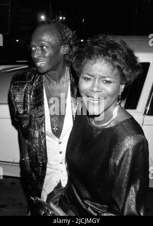 Cicely Tyson and Miles Davis Circa 1980's . Credit: Ralph Dominguez ...