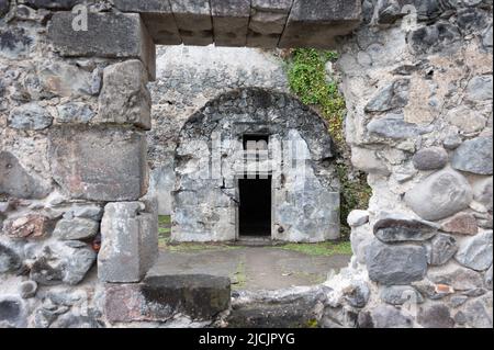 Saint Pierre, France. 29th Apr, 2022. A fishing boat lies on the beach ...