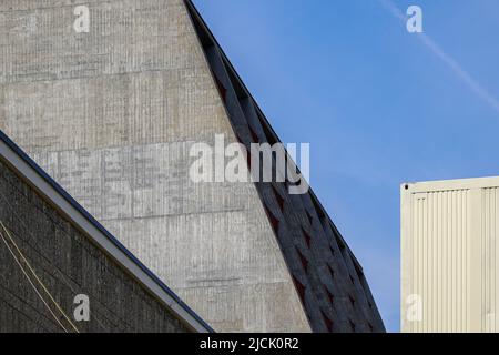 Stage tower of the Cologne Opera House, Cologne, North Rhine-Westphalia ...