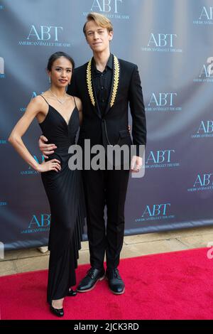 Jarod Curley and Lea Fleytoux attend 2023 American Ballet Theatre's ...