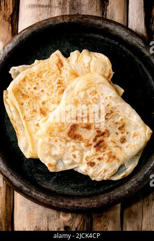 Stack of Indian roti (Chapati Stock Photo - Alamy