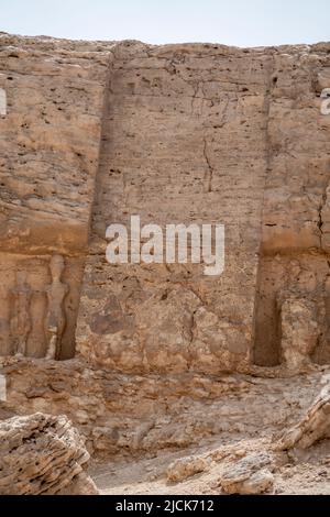 Amarna boundary stele A Stock Photo - Alamy