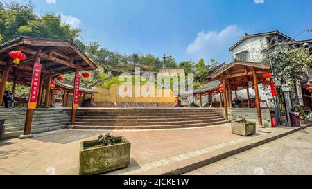 The sea snap town, pengzhou Stock Photo - Alamy