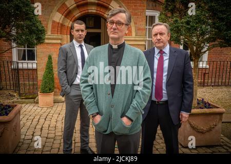Simon Shepherd in Midsomer Murders, 'The Scarecrow Murders Stock Photo ...