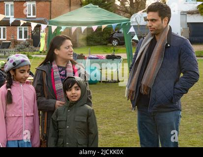 Raj Bajaj in Midsomer Murders The Scarecrow Murders Stock Photo - Alamy